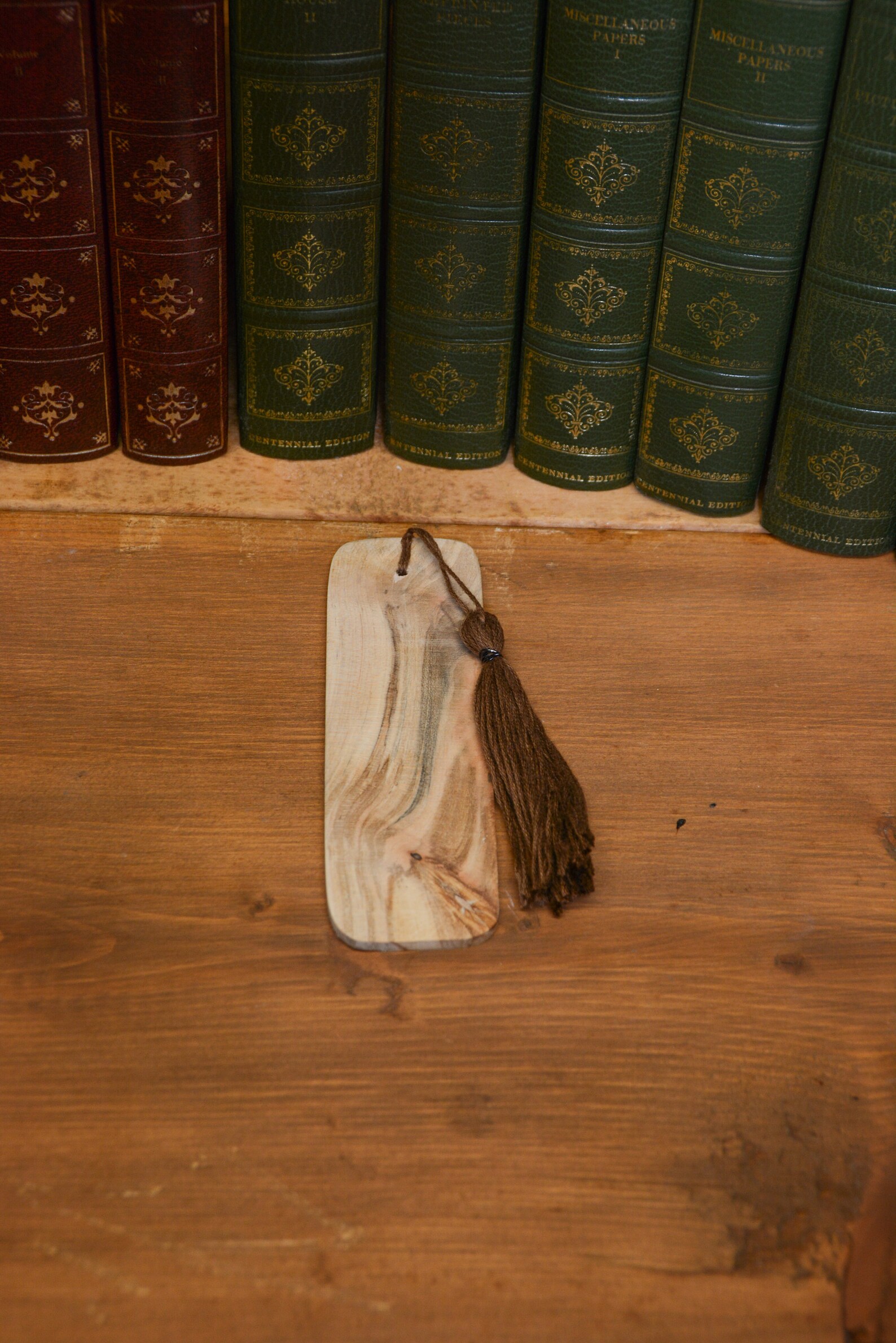 Handmade Wooden Bookmark, Wood Grain Bookmarks. - Etsy