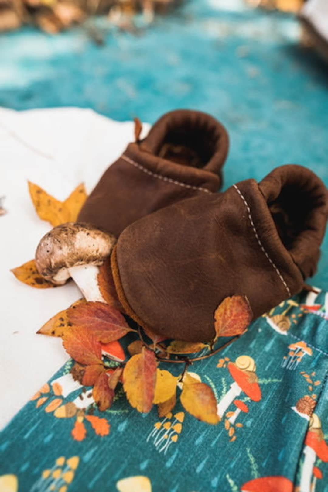 Rust Leather Loafers Shoes Baby and Toddler - Etsy