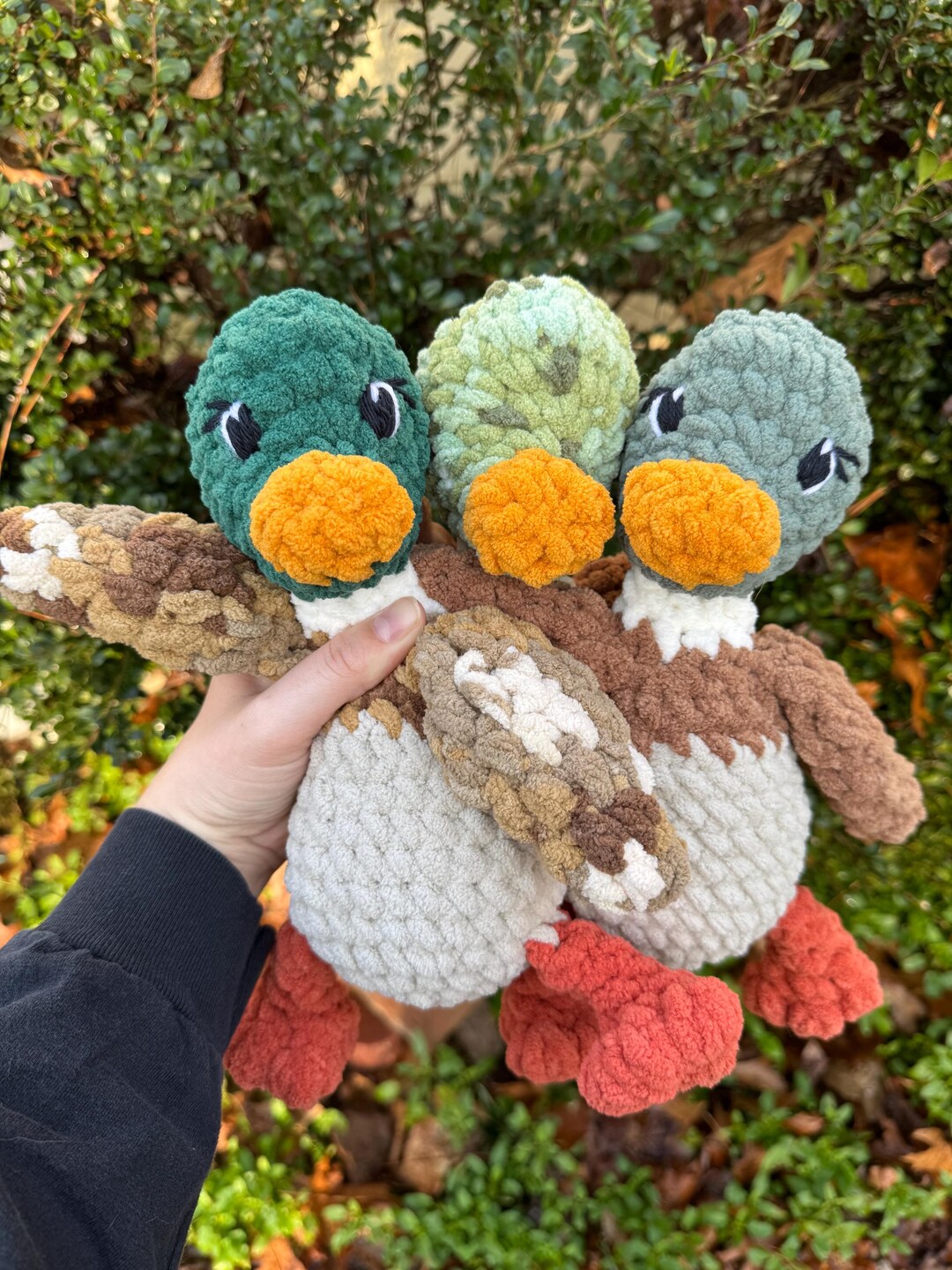 MADE TO ORDER- Mallard Duck, Mallard Stuffy, Crochet Plushy, Baby Gift ...