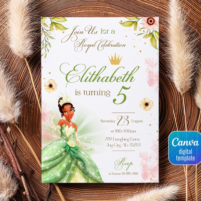 Little Frogs Invitation - Etsy