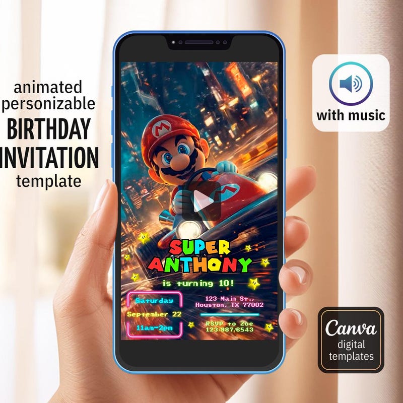 Switch Super Mario Game - Etsy