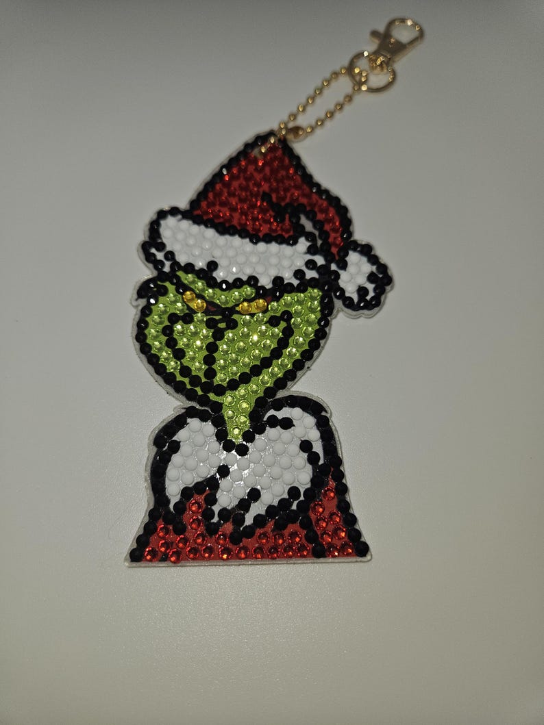 Grinch Ornaments Set G - Etsy