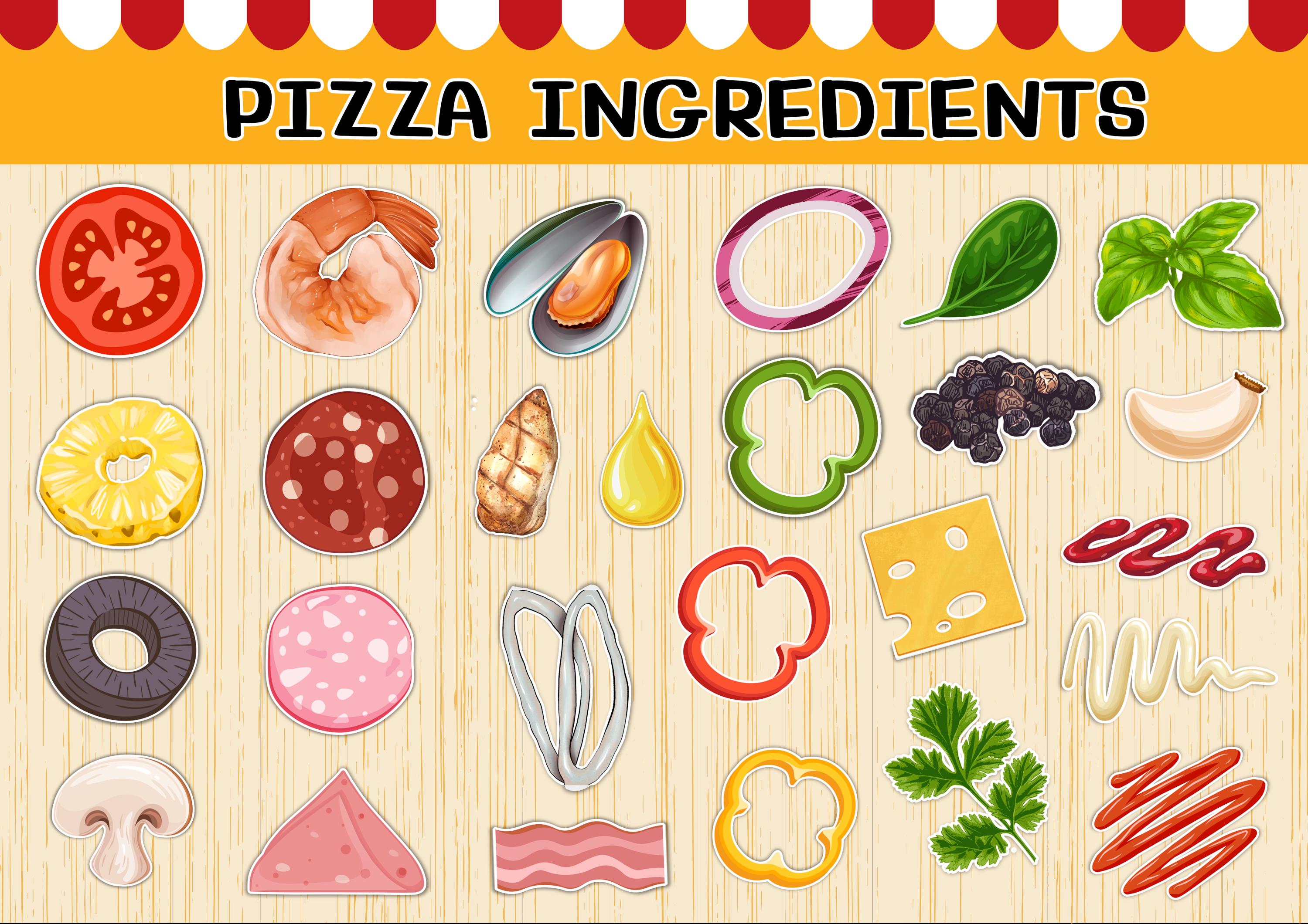 Build a Pizza Game, Make a Pizza, Pizza Pretend Play,preschool ...