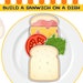 Build a Sandwich Game: Pretend Play Learning Activity (PDF) - Etsy