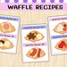 Build a Waffle Game: Pretend Play Set for Kids (PDF Pattern) - Etsy