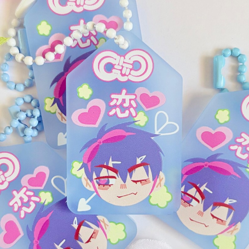 Alien Stage Omamori Acrylic Keychain Goodluck Charm - Mizi, Sua, Till ...