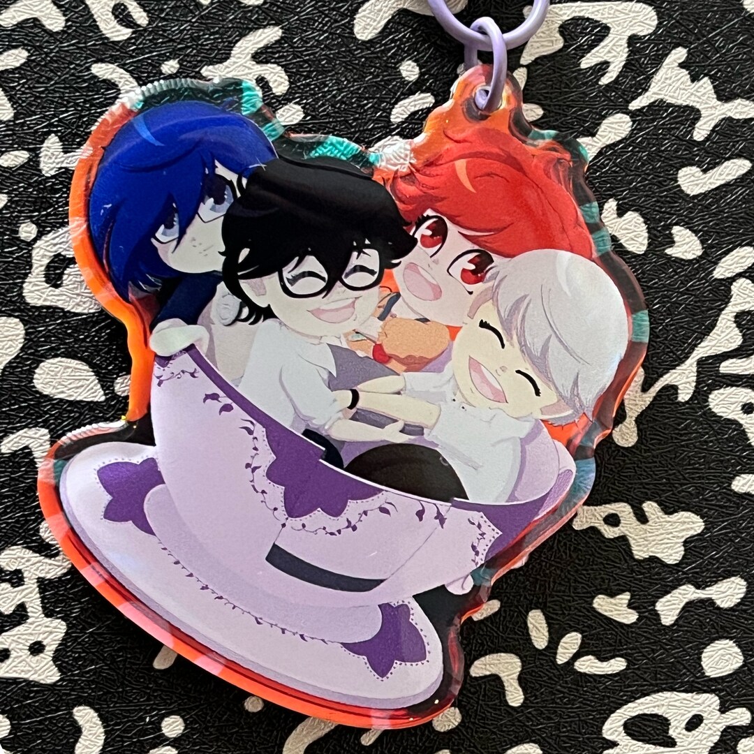 Chibi Persona Acrylic Keychain | Vibrant 2.83" X 3" Charm | Elevate ...