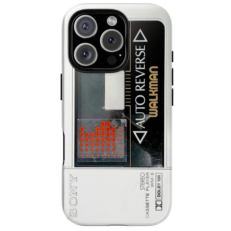 Retro 1983 SONY WM-6 WALKMAN Personal Stereo Cassette Player | iPhone ...