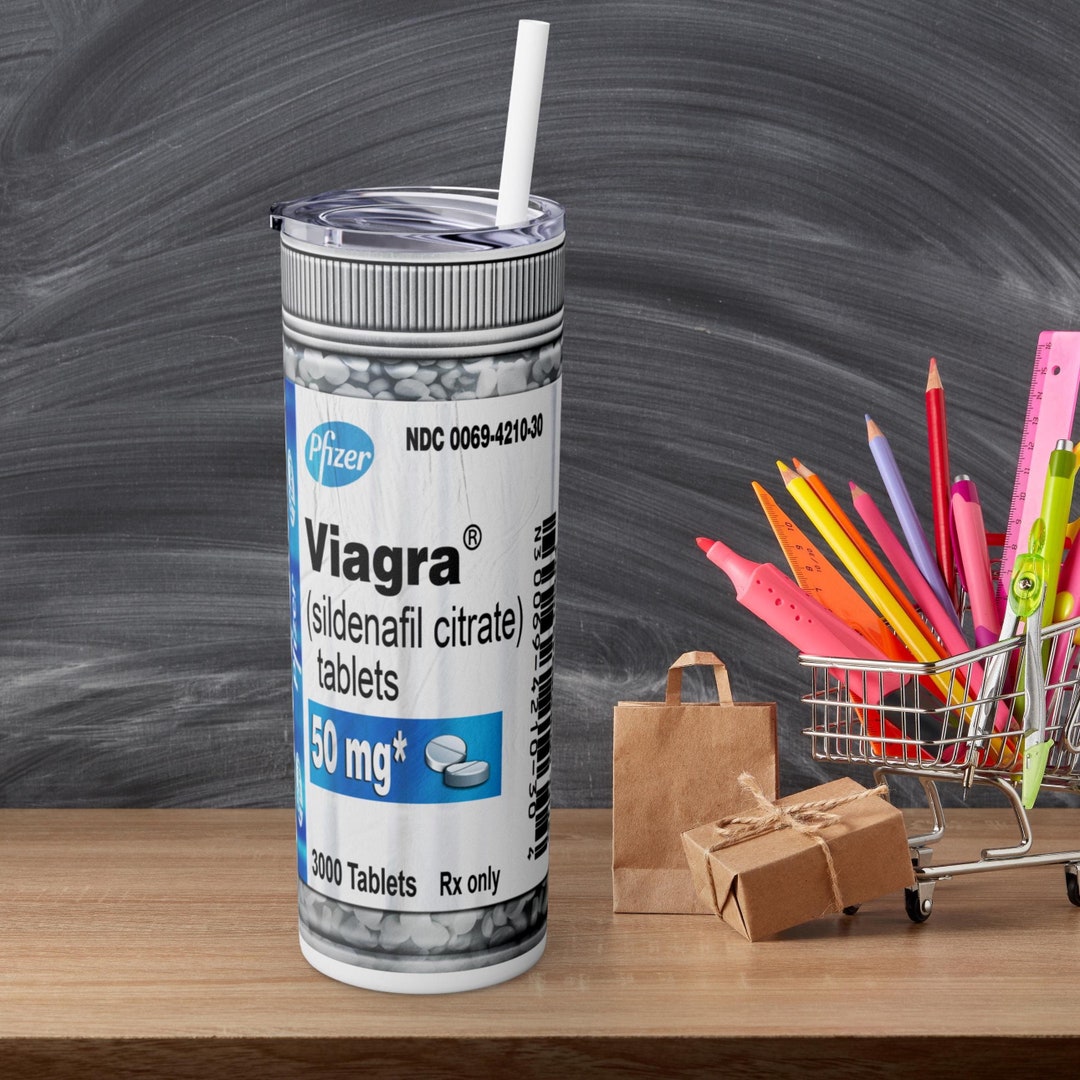 VIAGRA TABLETS 50mg | 3,000 Jumbo Size Tablets & 20oz Skinny Tumbler ...