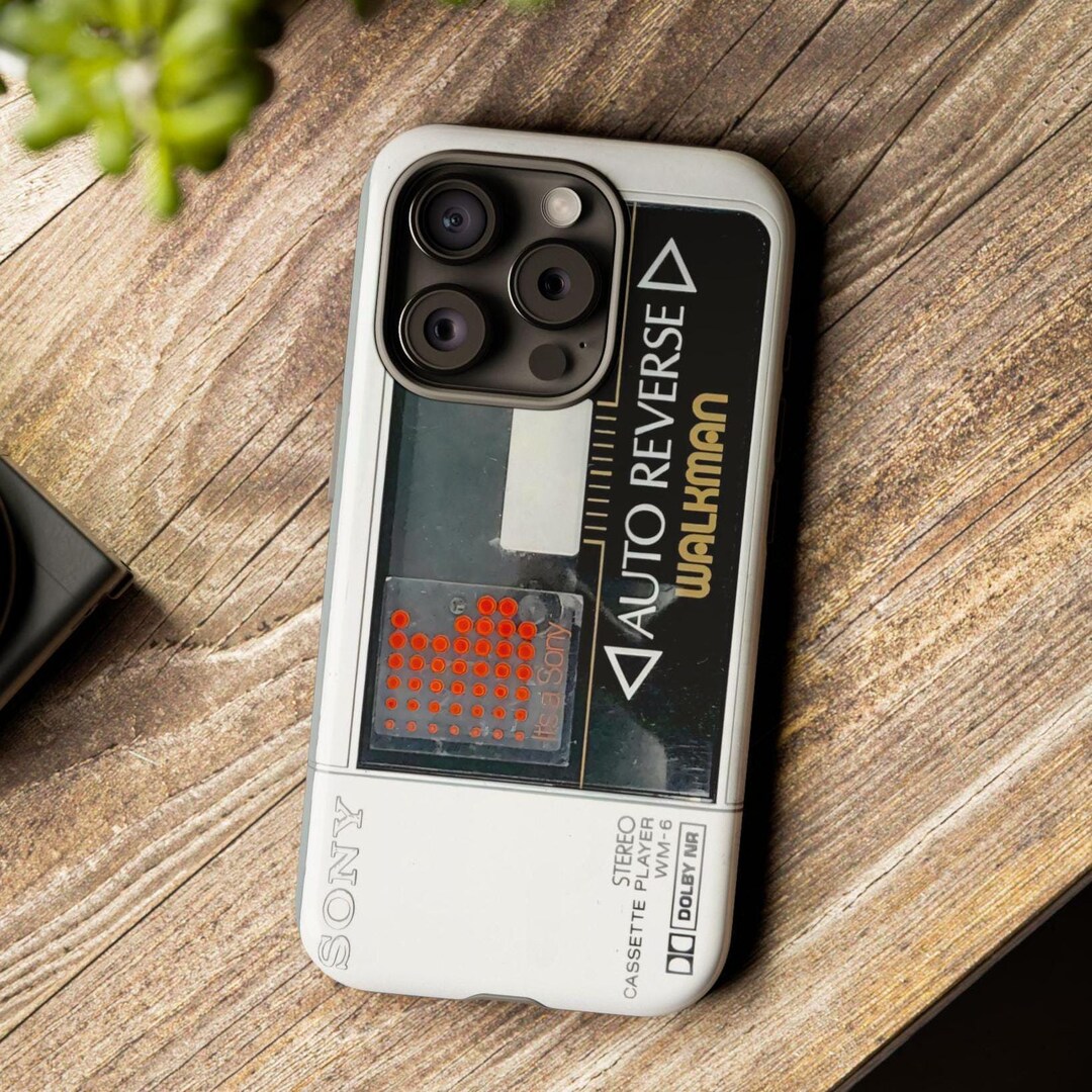 Retro 1983 SONY WM-6 WALKMAN Personal Stereo Cassette Player | iPhone ...