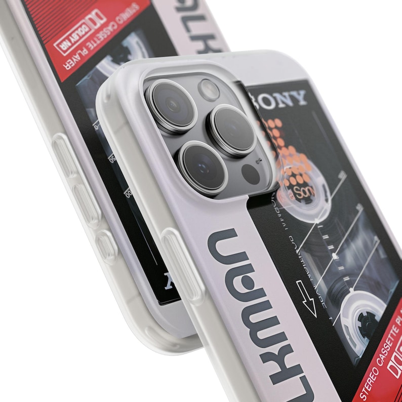 Retro 1985 Sony Walkman - Colorful Design - Flexible iPhone Case ...