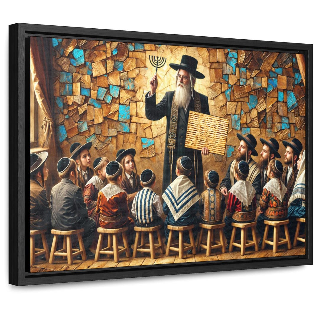 Telling the Passover Story | Pesach Jewish Wall Art Home Decor ...