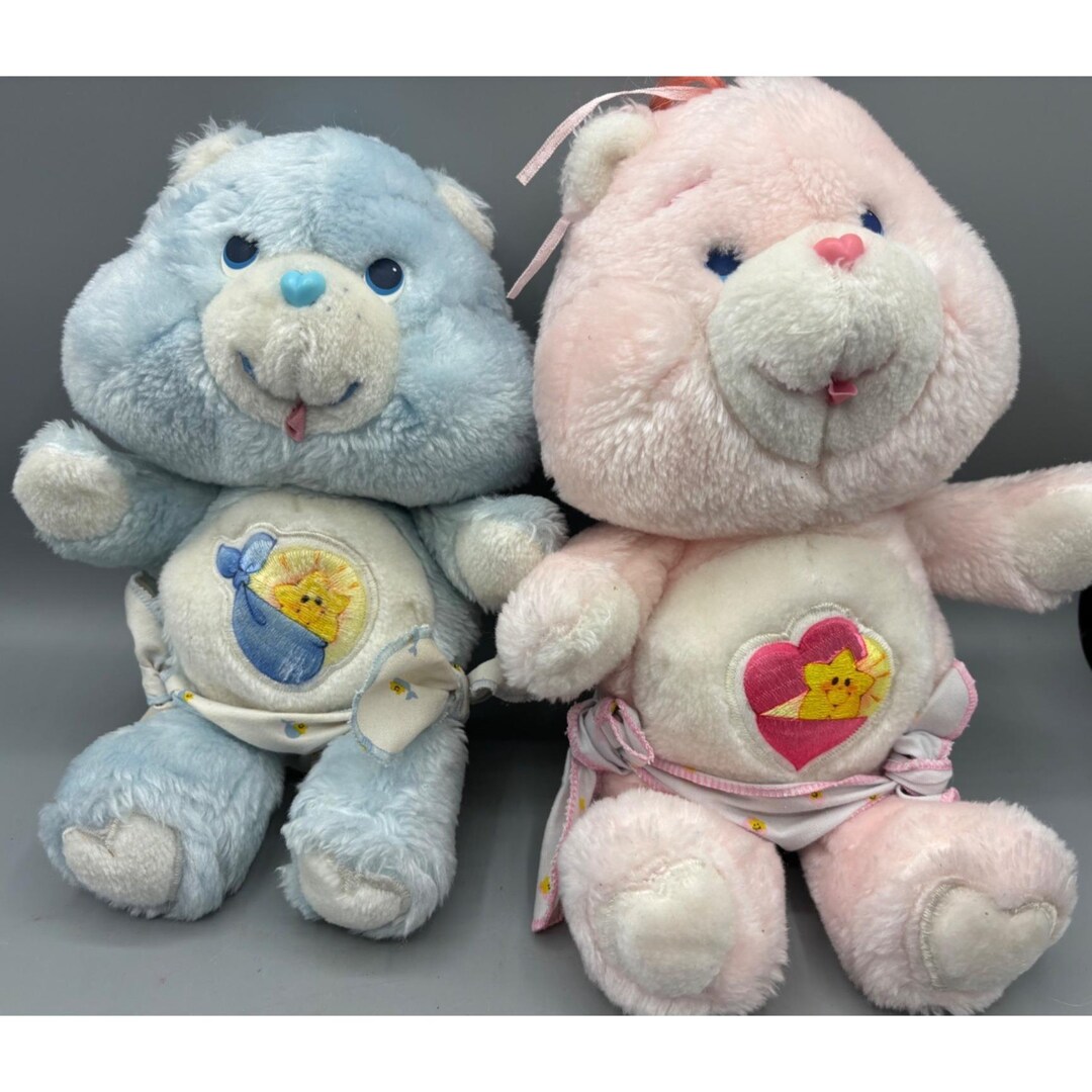 Vtg 1983 Kenner Care Bears Plush Baby Hugs Tugs - Etsy