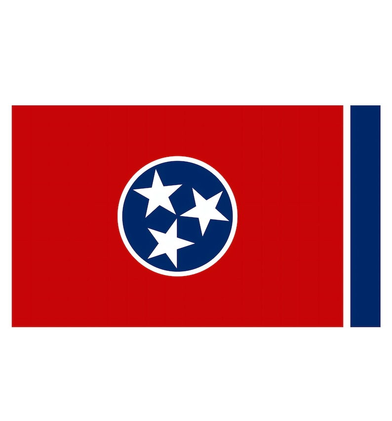 Tennessee State Flag | SVG, PNG Files | Digital Download - Etsy
