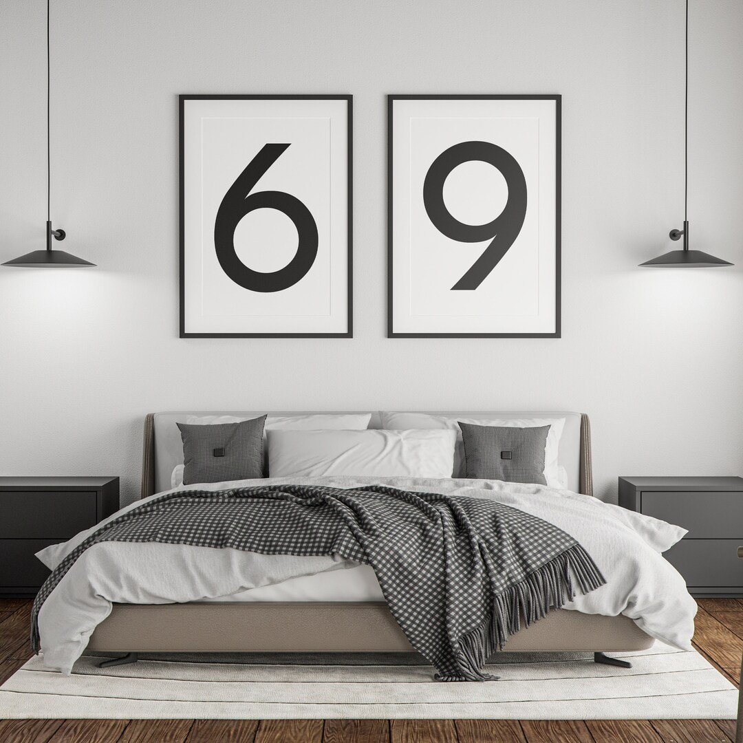 Number Poster, Number Print, Number Prints, Number Signs, Number Sign ...