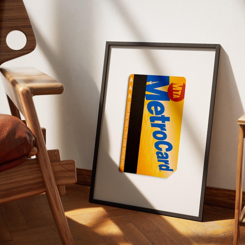 Metrocard NYC Transit, MTA New York Subway Design, NYC Transportation ...