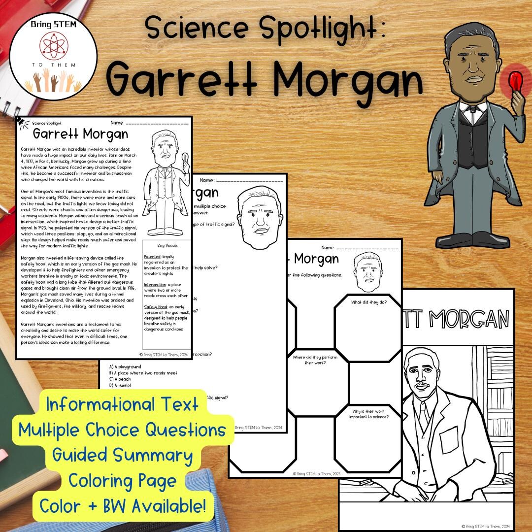 Black History Month Scientist/inventor Spotlight: Garrett Morgan | STEM ...