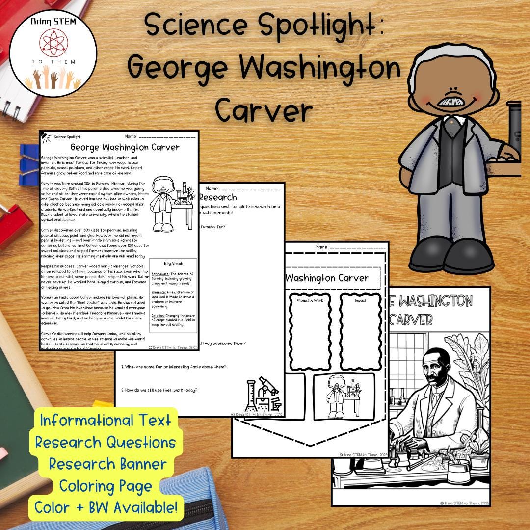 Black History Month Scientist/inventor Spotlight: George Washington ...