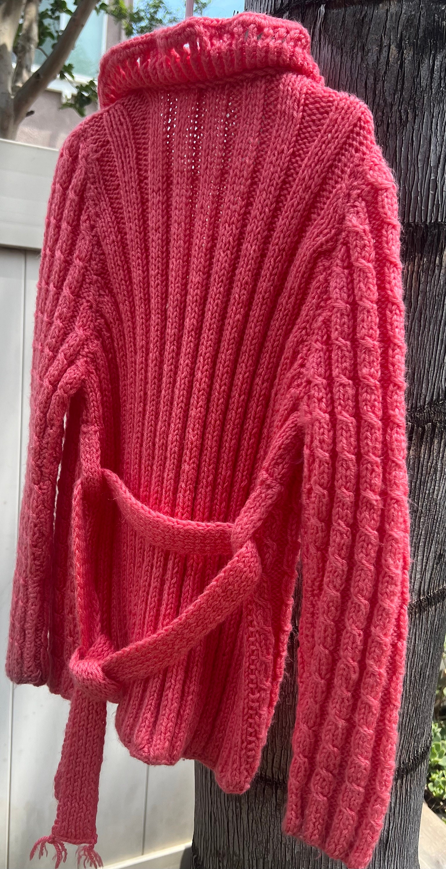 Knitted Sweater Jacket With Buttons - Etsy