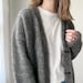 Knitting Pattern - Knit Sweater Cardigan, Classic Knitting Pattern ...