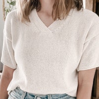 Knitting Patterns // Shirt Knitting Pattern // Top Pattern // Cold ...