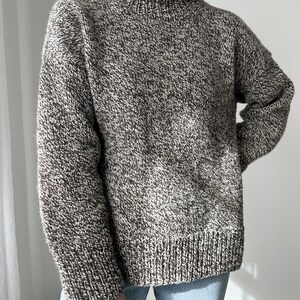 Knitting Pattern - Bottom up Knitting Patterns, Sweater, Knitting ...