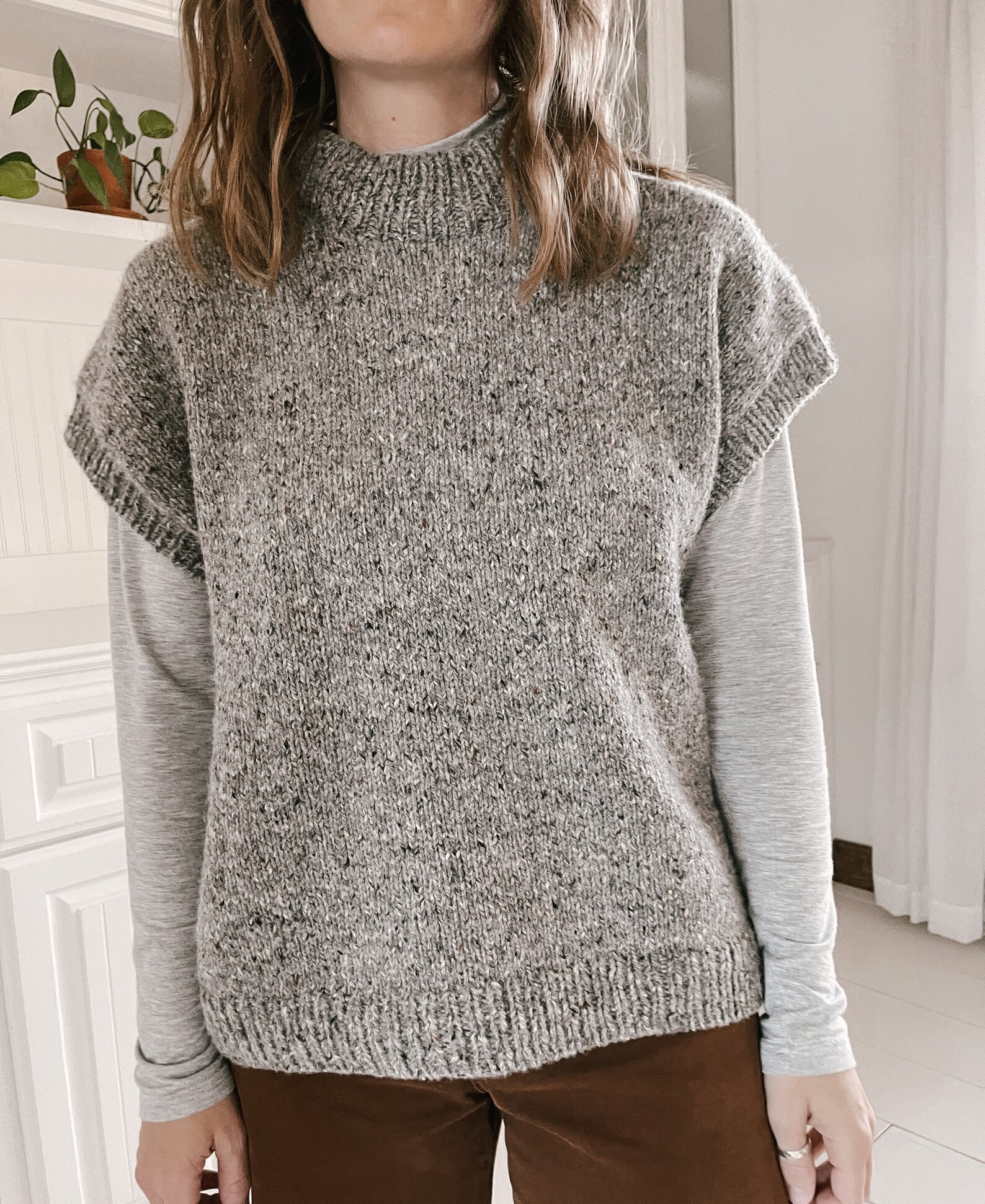 Knitting Pattern Knit Sweater Slipover Classic Knitting - Etsy