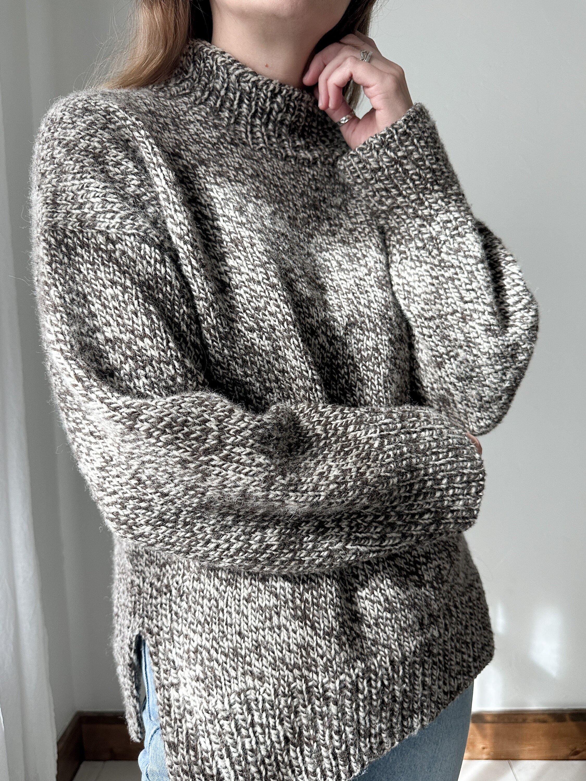 Knitting Pattern - Bottom up Knitting Patterns, Sweater, Knitting ...