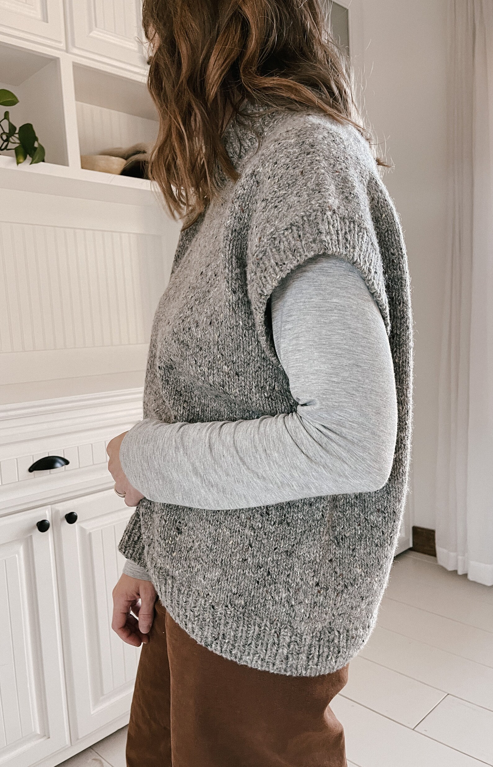 Knitting Pattern Knit Sweater Slipover Classic Knitting - Etsy