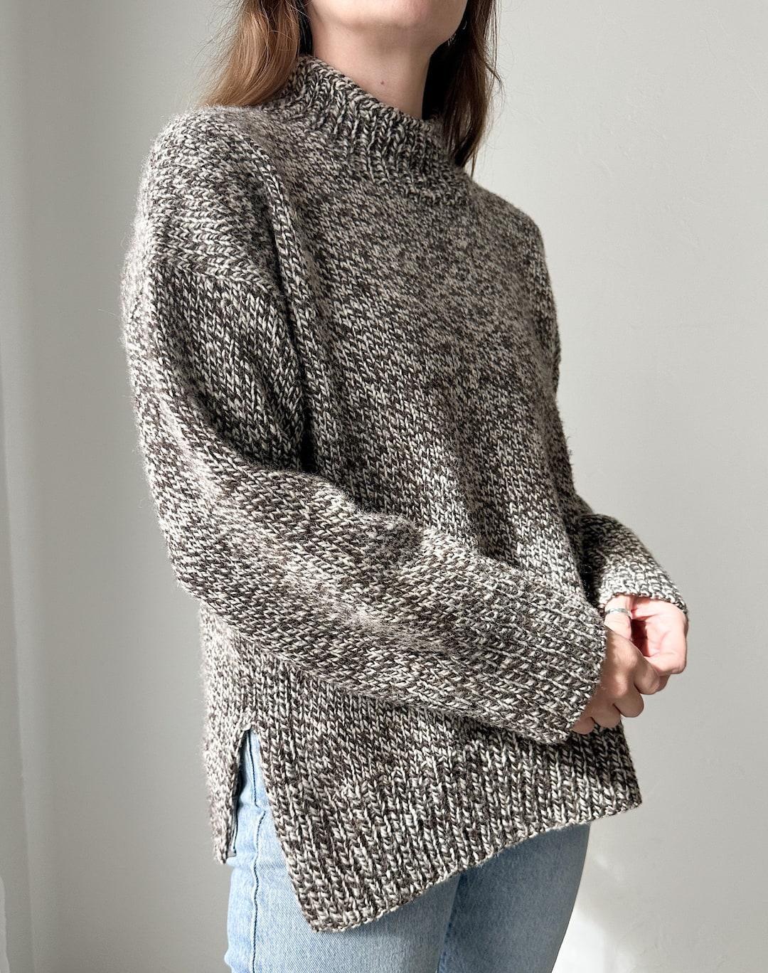 Knitting Pattern - Bottom up Knitting Patterns, Sweater, Knitting ...