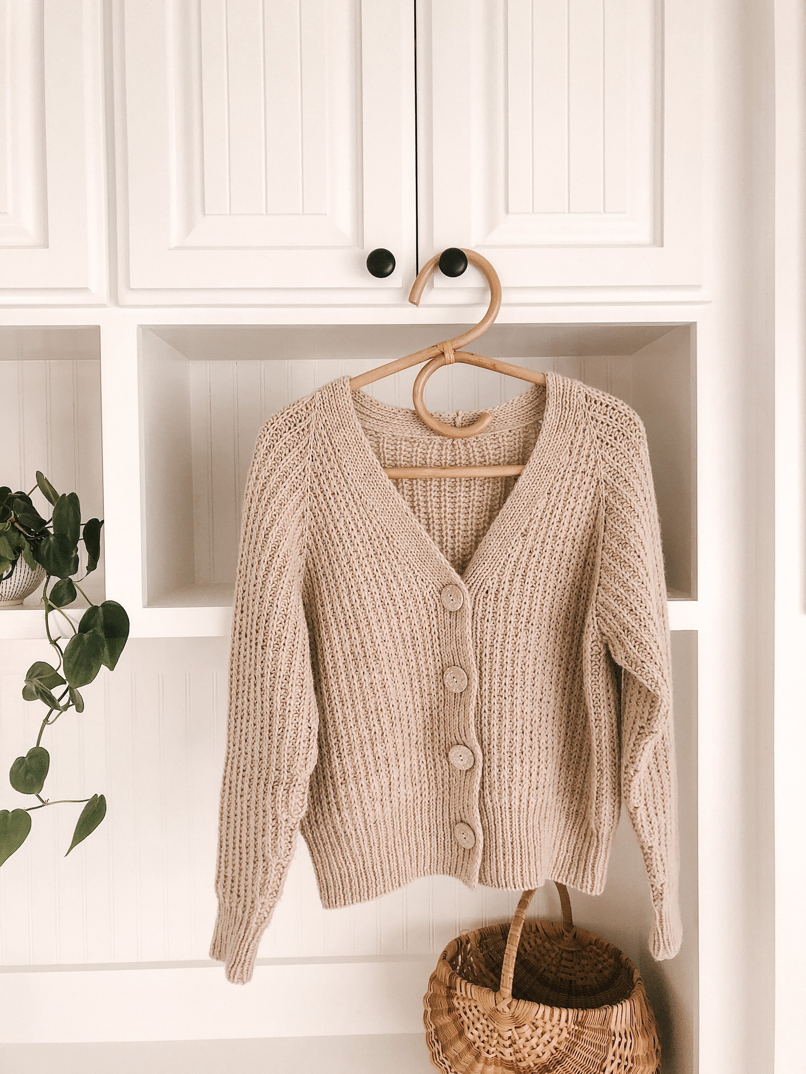 Knitting Pattern Knit Sweater Cardigan Classic Knitting | Etsy