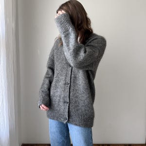 Knitting Pattern - Knit Sweater Cardigan, Classic Knitting Pattern ...