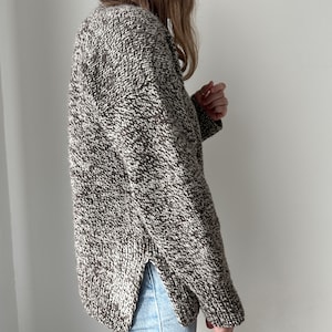 Knitting Pattern - Bottom up Knitting Patterns, Sweater, Knitting ...