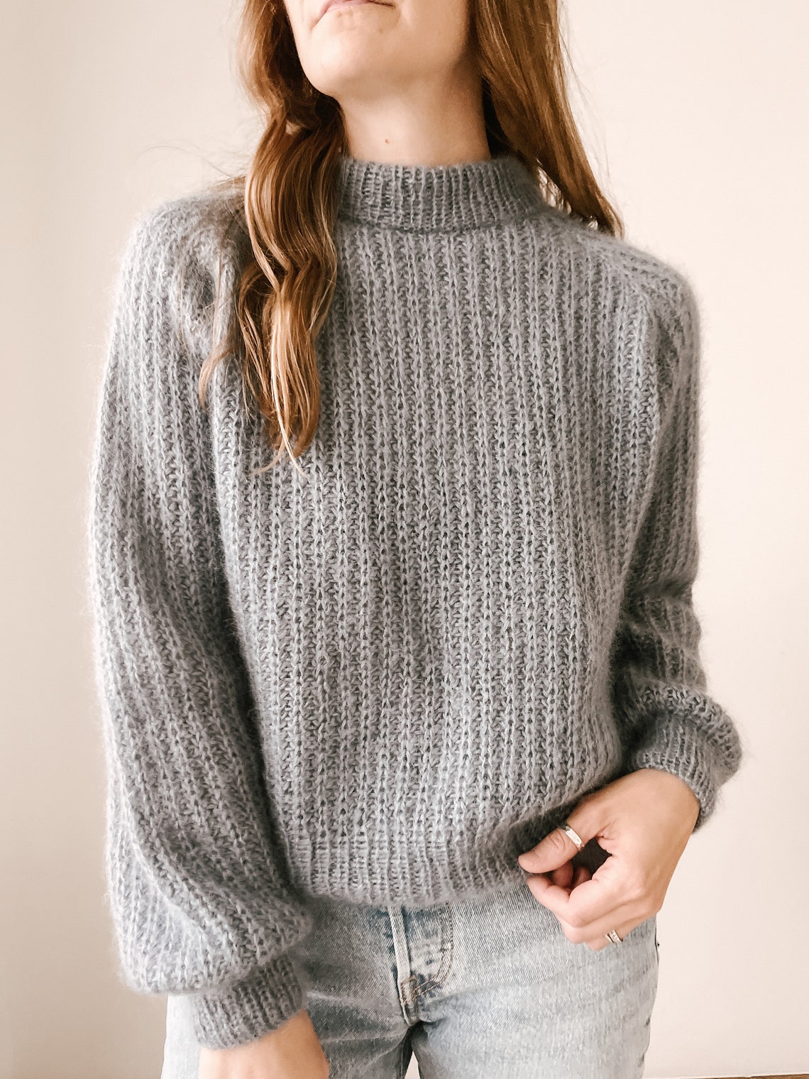 Knitting Pattern Knit Sweater Classic Knitting Pattern | Etsy