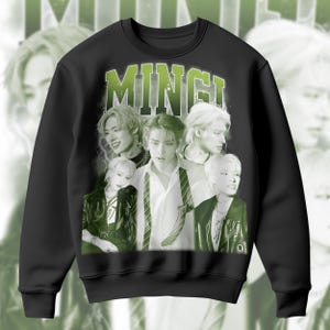 Mingi Ateez Inspired Vintage Graphic Shirt, Ateez Concert Retro T Shirt ...