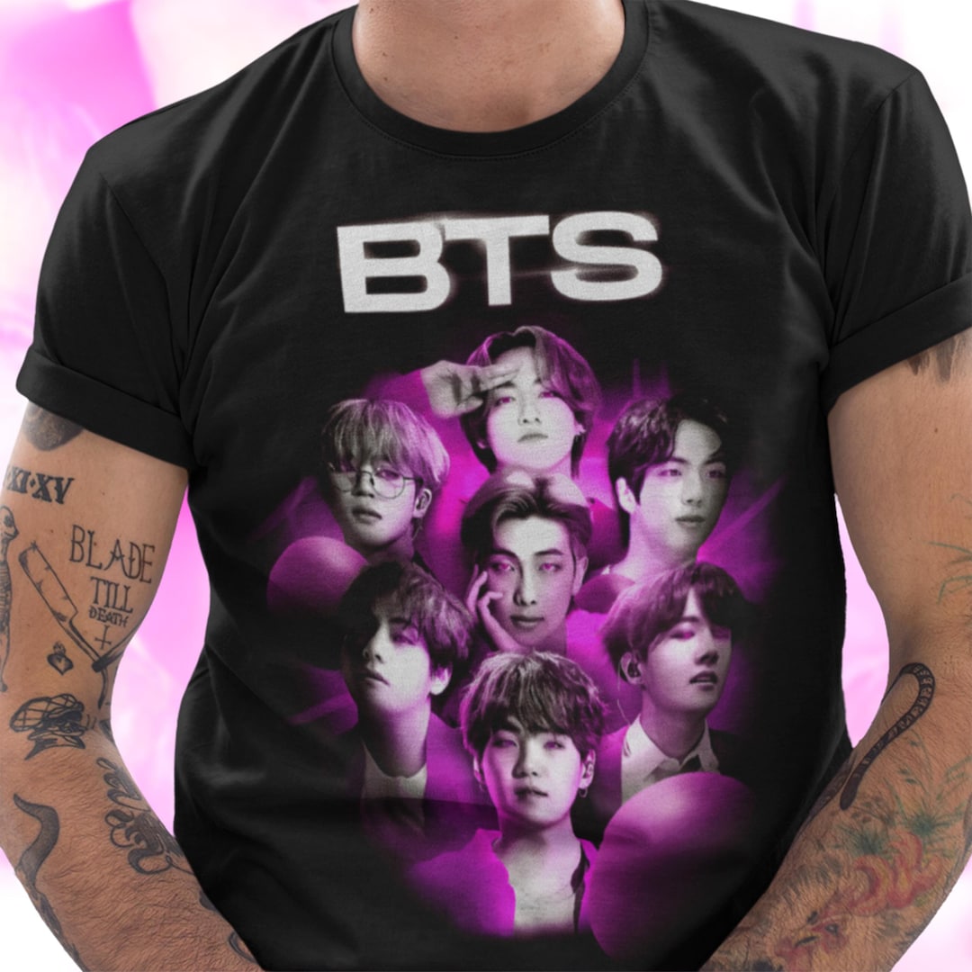 Bangtan T-shirt, BTS Shirt, Bangtan University Style T-shirt, Kpop ...