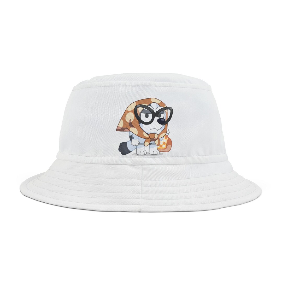 Muffin Grouchy Granny Bucket Hat, Bluey Muffin Bucket Hat - Etsy