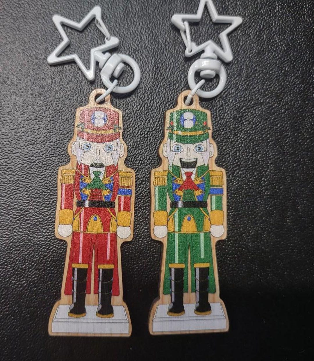 Ingo Emmet Christmas Nutcracker Wooden Charms - Etsy