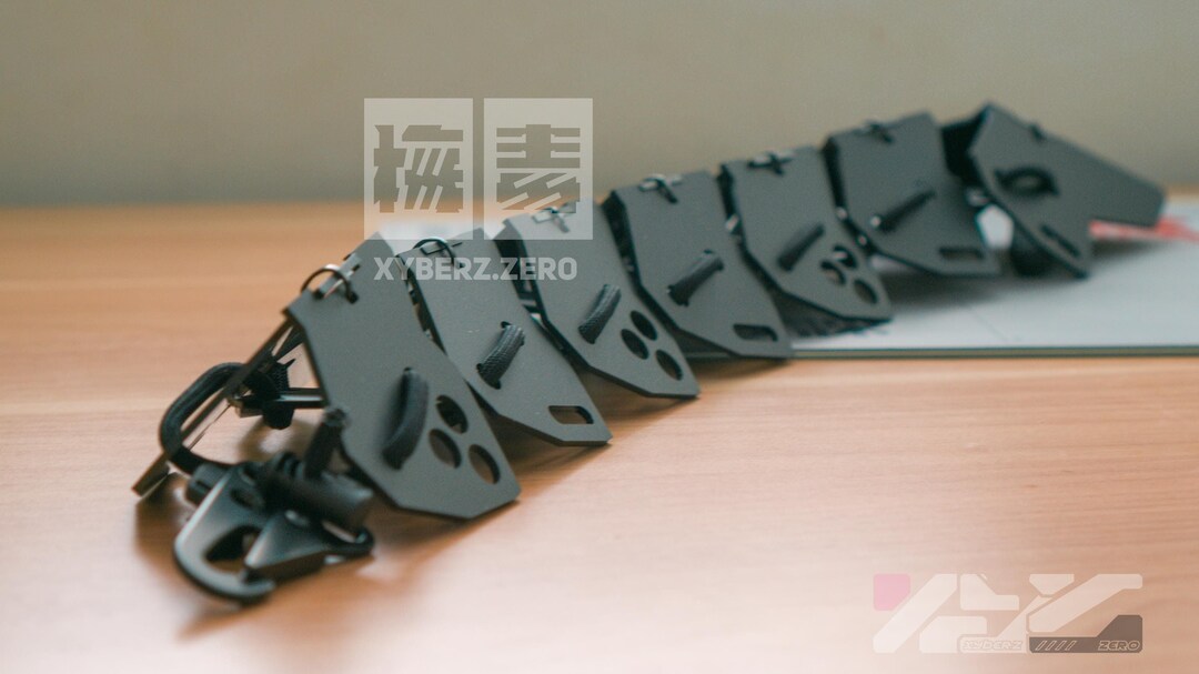 Futuristic Armored Spine Armored Tail Armored Belt Mechanical Belt Pony ...