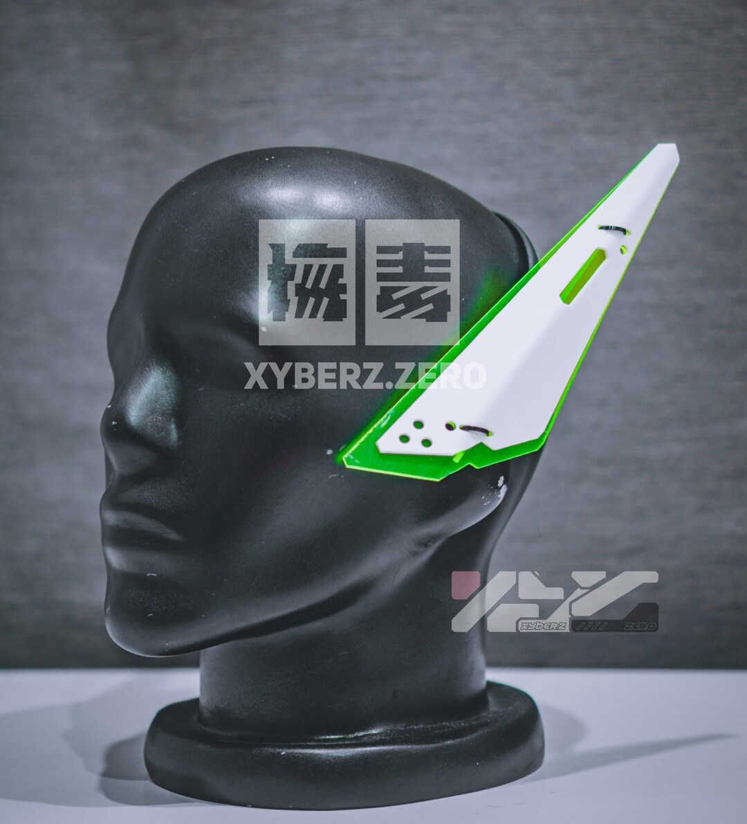 Futuristic Cyber Ears Headpiece Mecha Techwear Accesories Tech Cat Ears ...