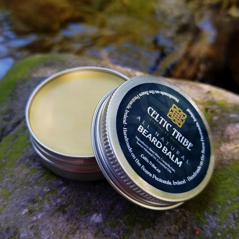 Beard Balm With Bees Wax - All Natural - Handmade in Ireland - Etsy