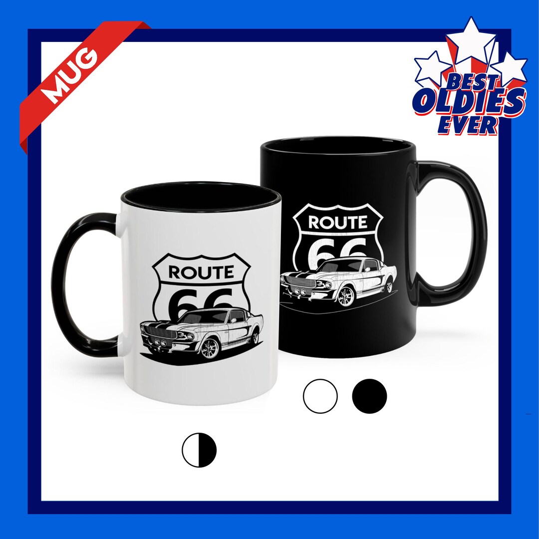 Mustang Shelby GT500 Eleanor Coffee Mug, Mustang Fastback Tea Cup ...