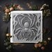 Tarantula Spider Web Spider 3D Illusion Laser File PNG Slate Engrave ...