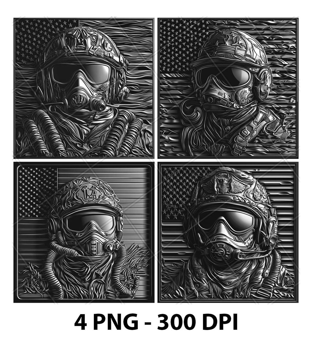 US Fighter Jet American Pilot 3D Illusion Laser File PNG Slate Engrave ...