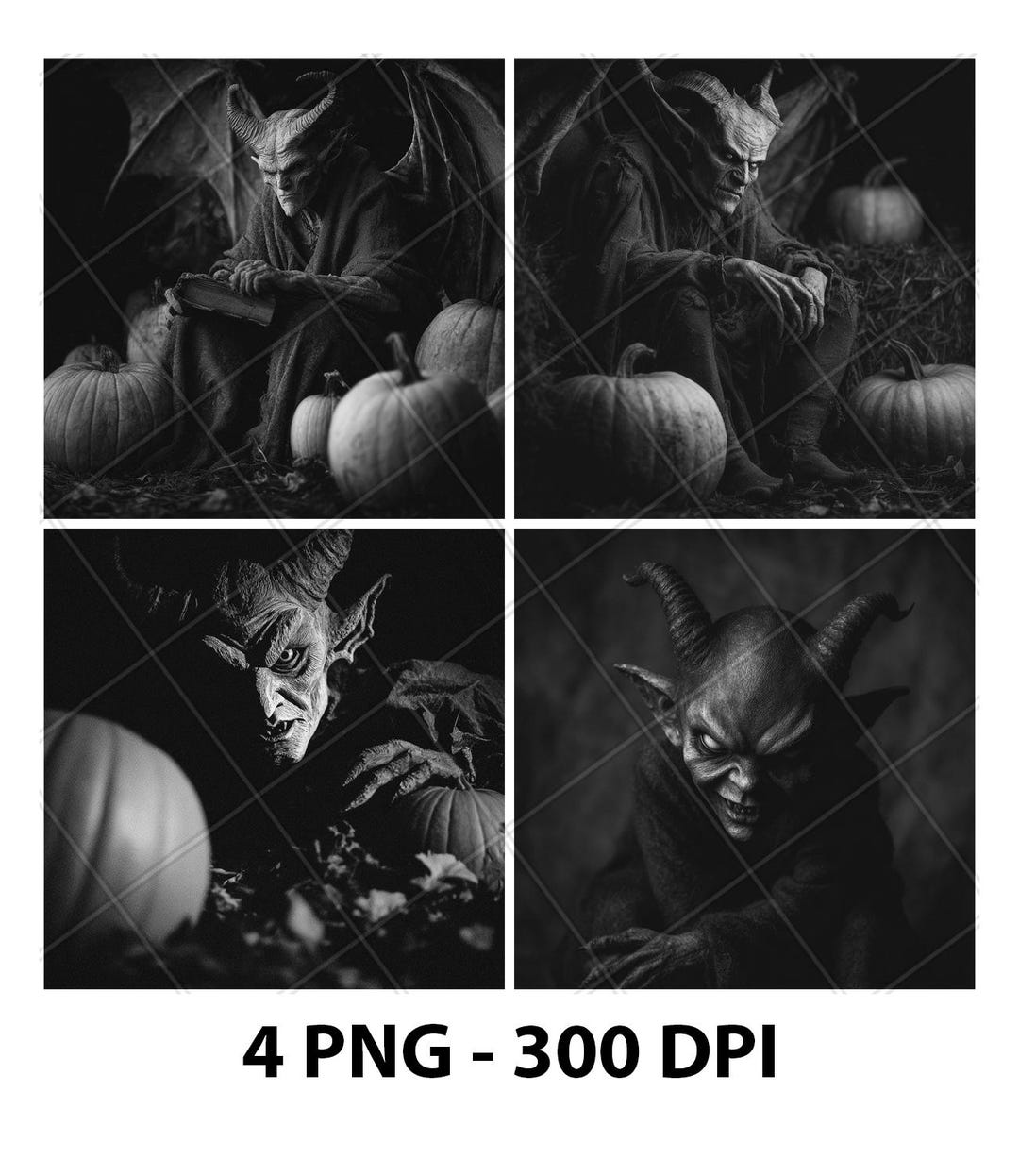 Demon Devil Satan Lucifer Laser Engraving Files Slate Engrave PNG ...