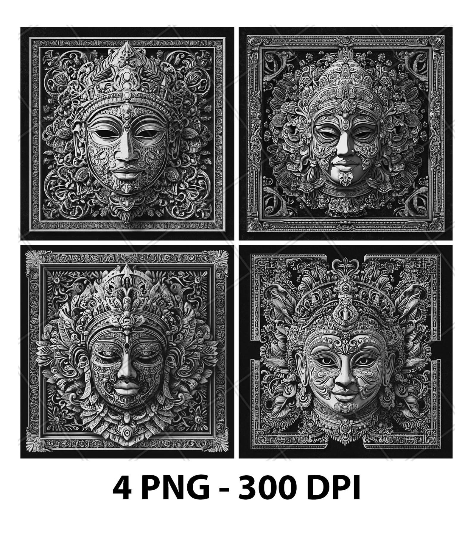 Indian God Laser Engraving Files Ancient God Lord Slate Engrave PNG ...