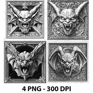 Gargoyle Wood Patterns - Etsy