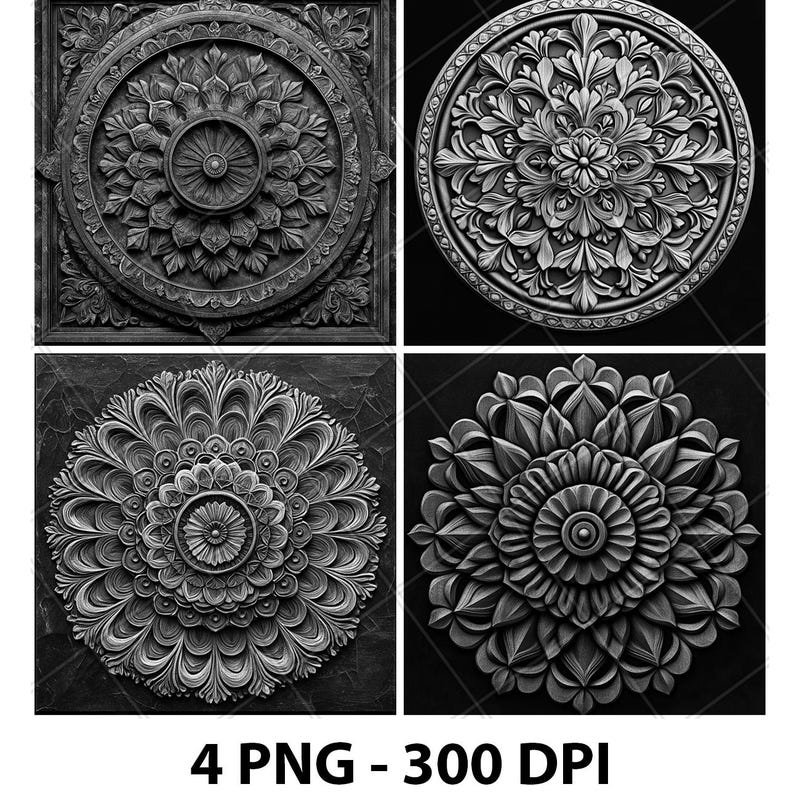 Mandala Cnc File - Etsy
