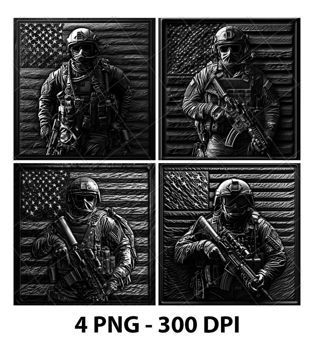 Navy Veterans Day Soldier US Army 3D Illusion Laser File PNG Slate ...
