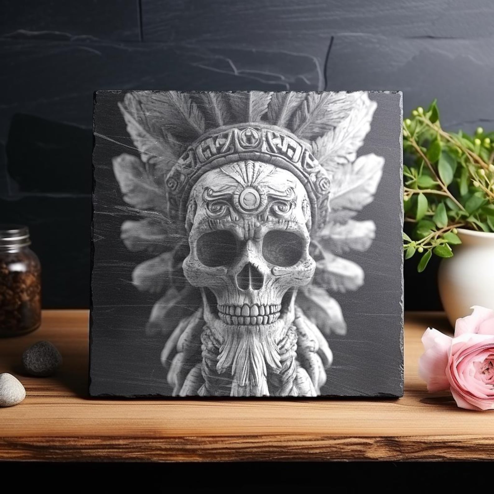 God Underworld Skull Mexican Underworld 3D Illusion Laser File PNG ...